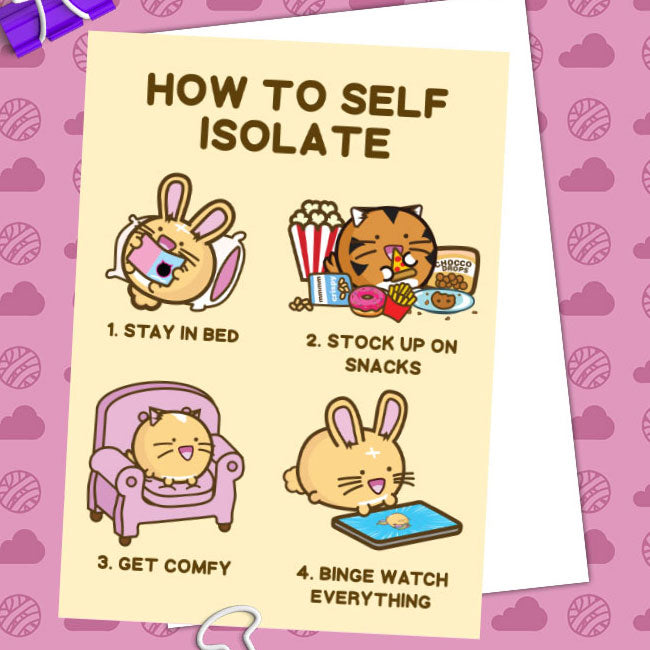 How to self isolate Card – Fuzzballs